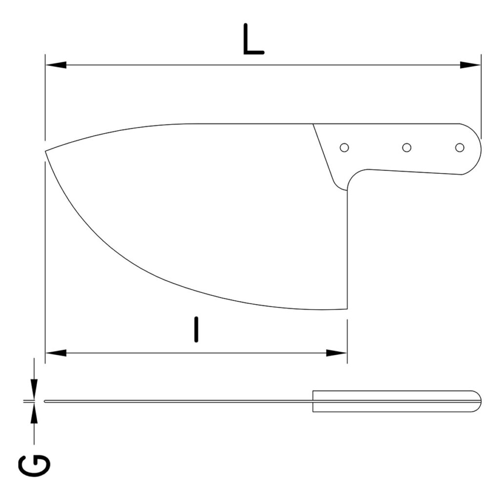 Cuchillo filetero - Carnicería | Máquinas Febal